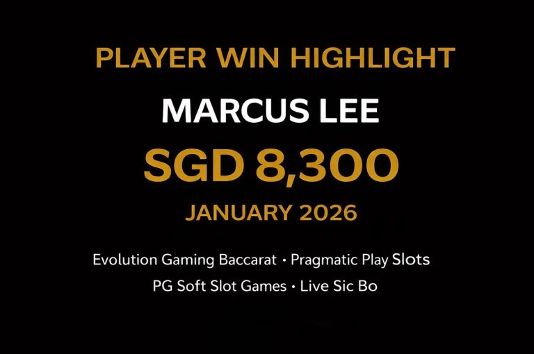 NOVA88 VIP Player Marcus Lee Wins big in January 2026